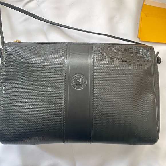 Fendi | Bags | Authentic Vintage Fendi Black Bag | Poshmark